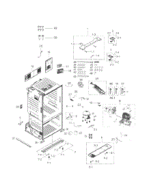 Samsung RF263BEAESG/AA-00 Refrigerator Parts | Diagrams & OEM Fast Ship