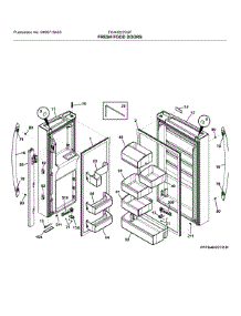 Frigidaire FG4H2272UF Refrigerator Parts | Diagrams & OEM Fast Ship