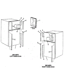Kenmore 3638975 Refrigerator Parts | Diagrams & OEM Fast Ship