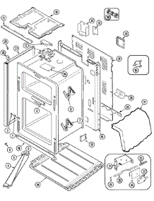 Maytag MER6769BAW Range Parts | Diagrams & OEM Fast Ship