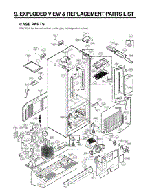 Lg LFX25975ST / ASTCLGA Refrigerator Parts | Diagrams & OEM Fast Ship