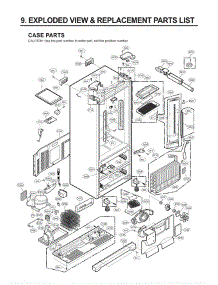 Lg LMX25981ST / ASTCLGA Refrigerator Parts | Diagrams & OEM Fast Ship