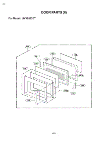 Lg LMV2083ST / ASBELGA Microwave Parts | Diagrams & OEM Fast Ship