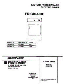 Frigidaire FDE336RES2 Dryer Parts | Diagrams & OEM Fast Ship