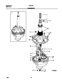 Frigidaire FLSE72GCSA Washer Dryer Combo Parts | Diagrams & OEM Fast Ship