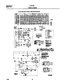 Frigidaire FLSE72GCSA Washer Dryer Combo Parts | Diagrams & OEM Fast Ship