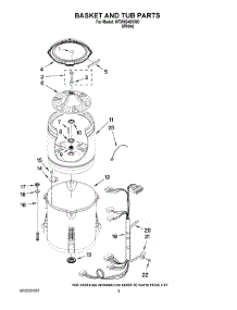 Whirlpool WTW5640XW0 Washer Parts | Diagrams & OEM Fast Ship