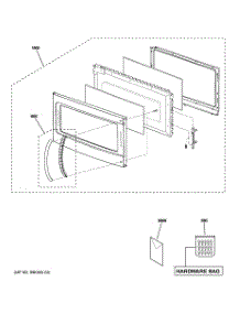 Ge JVM1540DM5BB Microwave Parts | Diagrams & OEM Fast Ship