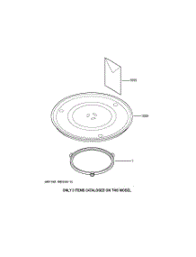 Ge JES738BH001 Microwave Parts | Diagrams & OEM Fast Ship