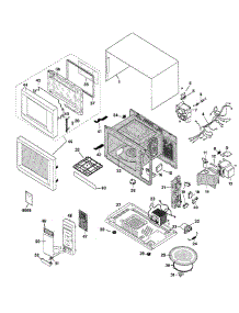 Ge JES831PWF001 Microwave Parts | Diagrams & OEM Fast Ship