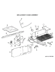 Ge WR87X0261 Compressor Parts | Diagrams & OEM Fast Ship