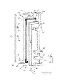 Ge TPX24BIBCWW Refrigerator Parts | Diagrams & OEM Fast Ship