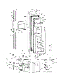 Ge TFT28PFBBWW Refrigerator Parts | Diagrams & OEM Fast Ship