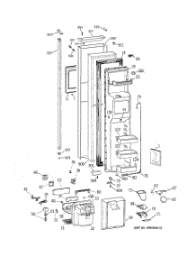 Ge TPS24BPCJBS Refrigerator Parts | Diagrams & OEM Fast Ship
