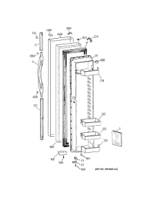 Ge TPS24PIBEBS Refrigerator Parts | Diagrams & OEM Fast Ship