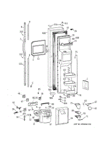 Ge TFX28PBBGAA Refrigerator Parts | Diagrams & OEM Fast Ship
