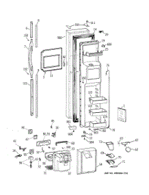 Ge TFT28PFBEAA Refrigerator Parts | Diagrams & OEM Fast Ship