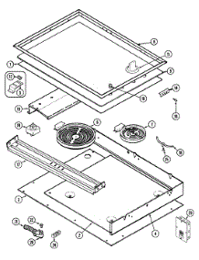 Magic Chef 8670RV Cooktop Parts | Diagrams & OEM Fast Ship