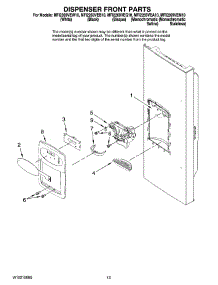 Maytag MFI2269VEM10 Refrigerator Parts | Diagrams & OEM Fast Ship