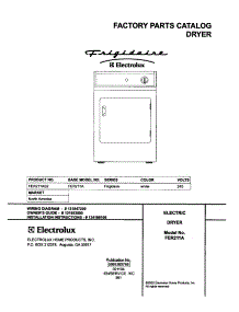 Frigidaire FER211AS2 Dryer Parts | Diagrams & OEM Fast Ship