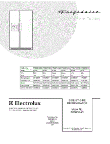 Frigidaire FRS23R4CW9 Refrigerator Parts | Diagrams & OEM Fast Ship