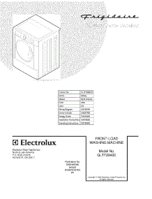 Frigidaire GLTF2940ES3 Washer Parts | Diagrams & OEM Fast Ship