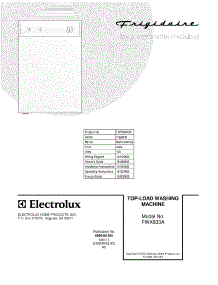 Frigidaire FWX833AS2 Washer Parts | Diagrams & OEM Fast Ship