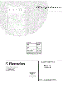 Frigidaire FER641FS0 Dryer Parts | Diagrams & OEM Fast Ship