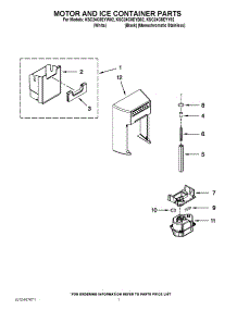 Kitchenaid KSC24C8EYY02 / Refrigerator Parts | Diagrams & OEM Fast Ship