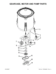 Roper RTW4640YQ1 / Washer Parts | Diagrams & OEM Fast Ship