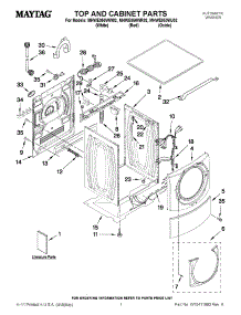 Maytag MHWE950WW02 / Washer Parts | Diagrams & OEM Fast Ship