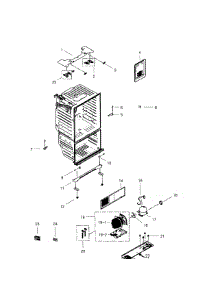 Samsung RFG297HDRS/XAA-0001 / Refrigerator Parts | Diagrams & OEM Fast Ship