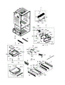 Samsung RF261BEAESR/AA-0001 / Refrigerator Parts | Diagrams & OEM Fast Ship