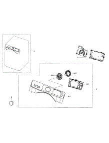 Samsung WF42H5200AP/A2-0000 / Washer Parts | Diagrams & OEM Fast Ship