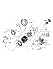 Samsung WF210ANW/XAA / Washer Parts | Diagrams & OEM Fast Ship