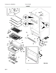 Electrolux FGVU21F8QFB Freezer Parts | Diagrams & OEM Fast Ship