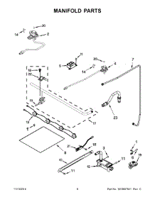Whirlpool WFG320M0BS0 Range Parts | Diagrams & OEM Fast Ship