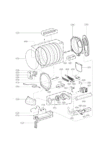 Lg DLE1101W / Dryer Parts | Diagrams & OEM Fast Ship