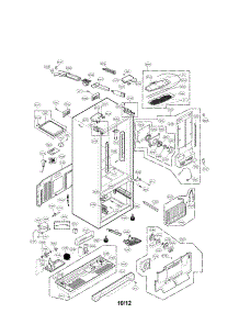 Lg LFX28978ST / 01 Refrigerator Parts | Diagrams & OEM Fast Ship