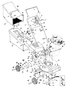 Hechinger 06-984801 / 1992 Push Walk-Behind Mower Parts | Diagrams ...