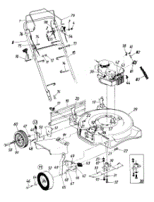 Hechinger 110-200R372 / 06-229108 Self-Propelled Walk-Behind Mower ...