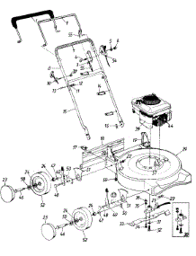 Hechinger 111-095R372 / 06-346001 Push Walk-Behind Mower Parts ...