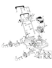 Hechinger 111-200R372 / 06-229108 Push Walk-Behind Mower Parts ...