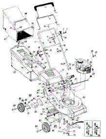 Hechinger 111-428R372 / 06-438824 Push Walk-Behind Mower Parts ...