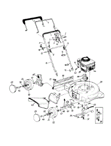 Hechinger 115-738C372 / 1995 Push Walk-Behind Mower Parts | Diagrams ...