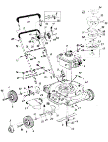 Hechinger 117-074-372 Push Walk-Behind Mower Parts | Diagrams & OEM ...