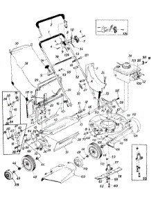 Hechinger 117-112-372 Push Walk-Behind Mower Parts | Diagrams & OEM ...