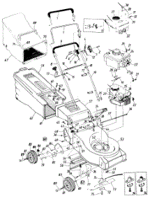 Hechinger 118-422R372 / 06-351282 Push Walk-Behind Mower Parts ...