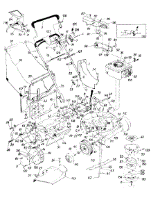 Hechinger 127-214-372 Self-Propelled Walk-Behind Mower Parts | Diagrams ...