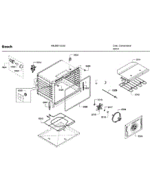 Bosch HBL5651UC/02 Wall Oven Parts | Diagrams & OEM Fast Ship